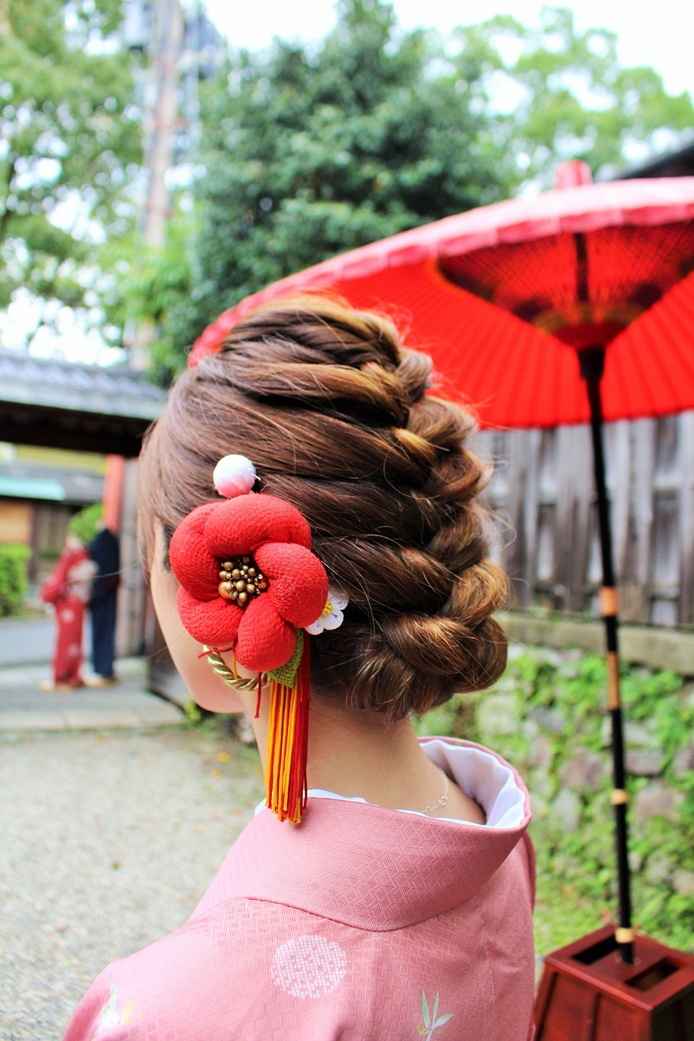 Authentic hair styling ｜Rent a kimono or yukata at Okamoto in Kyoto ...